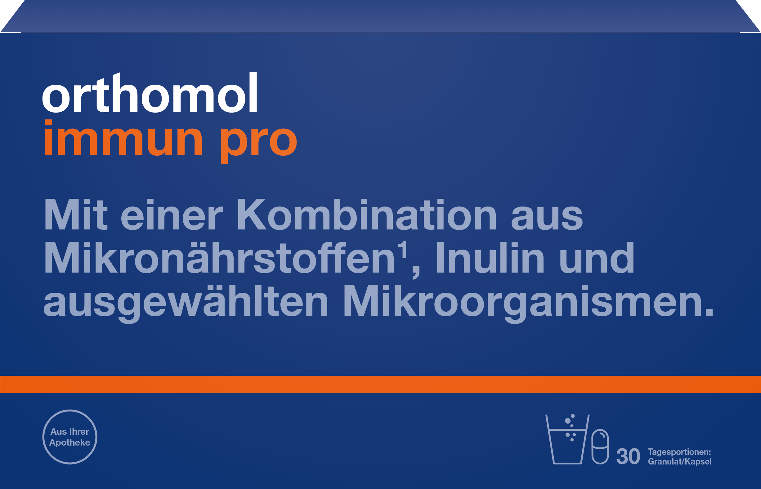 Orthomol Immun pro | Mit Mikronährstoffen, Inulin & Mikroorganismen